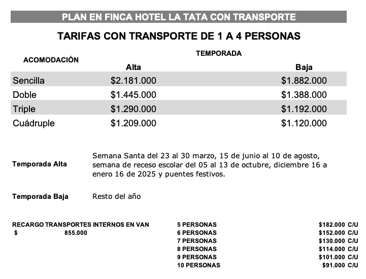 PLAN EJE CAFETERO CLASICO - 4 DIAS / 3 NOCHES CON TRANSPORTE DESDE BOGOTA - MEDELLIN ó CALI ...